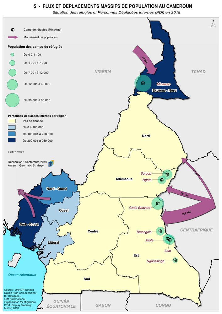 5 – FLUX ET DÉPLACEMENTS MASSIFS DE POPULATION AU CAMEROUN _ Situation ...